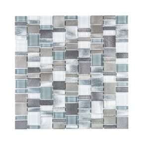 Allure Stacked Mosaic – Earth 1 sqft per pce, 11 pcs per box – Experior ...
